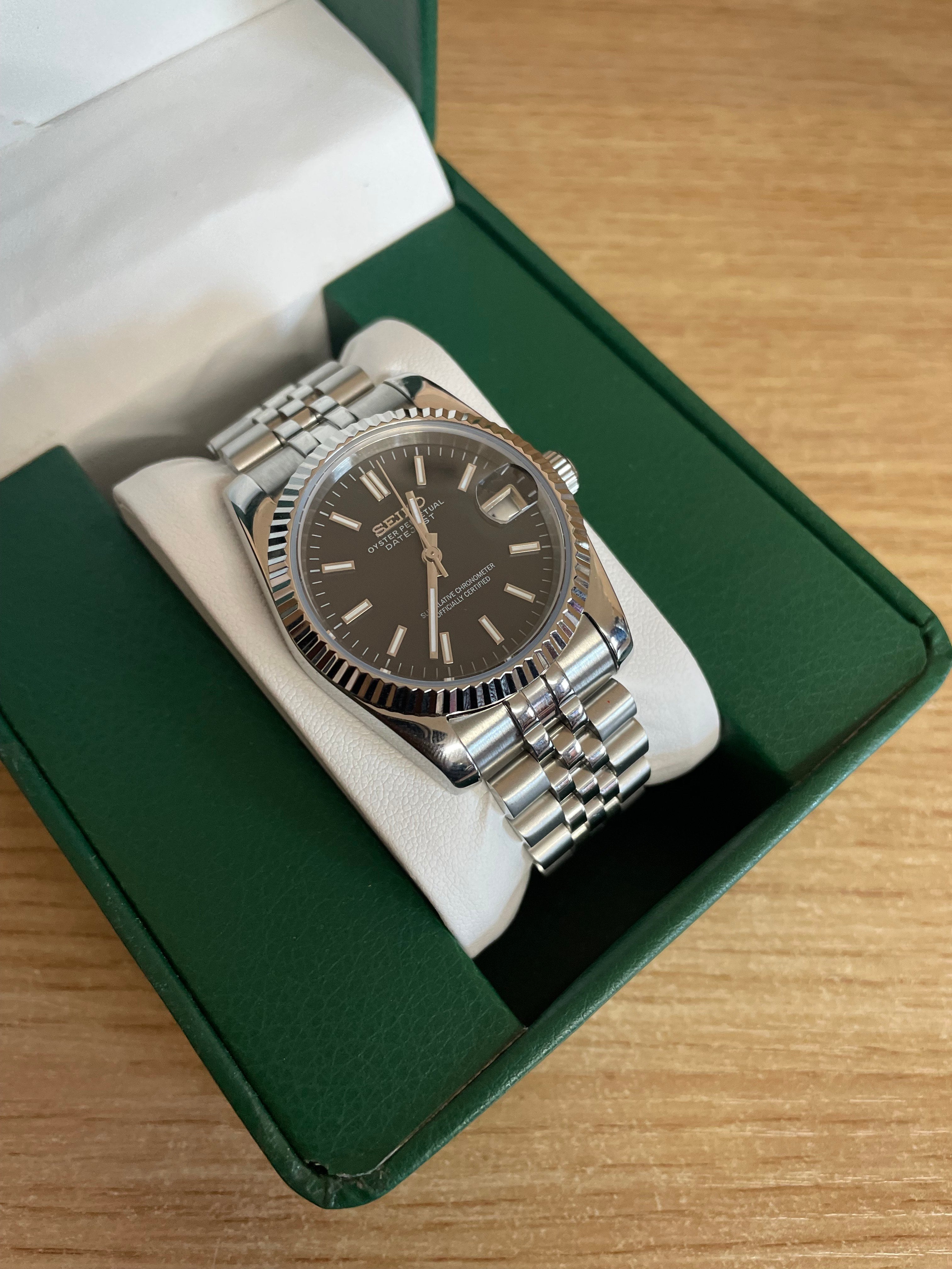 Seiko mod - Obsidian dial – Equipt